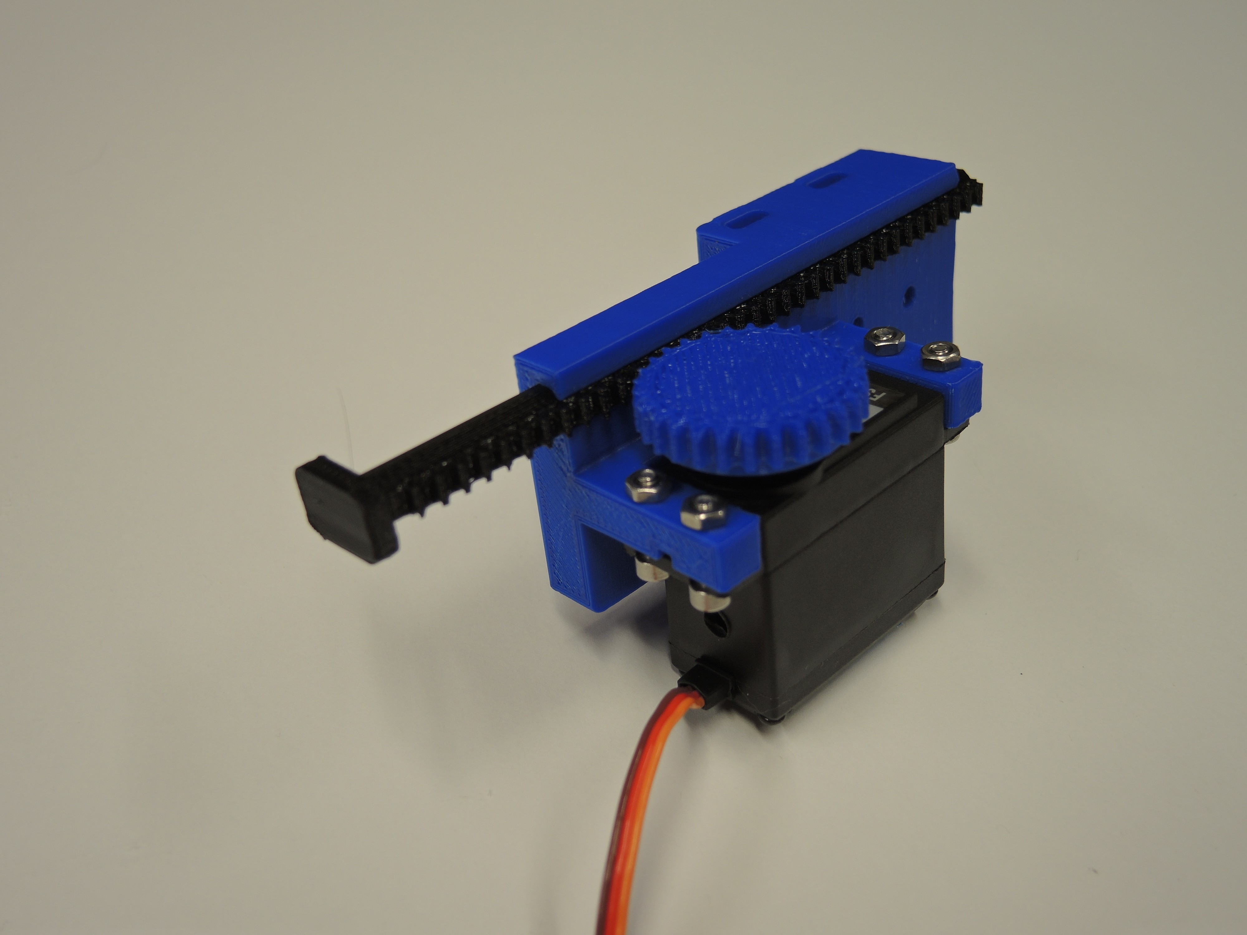 Free Stl File Linear Servo Actuators 📱 ・3d Printing Template To